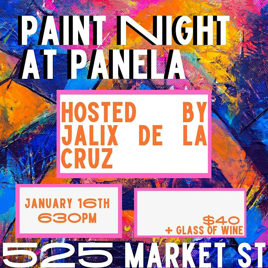 Paint Night @ Panela w/ Jalix Delacruz, Panela, Lowell, 16 January 2024 ...