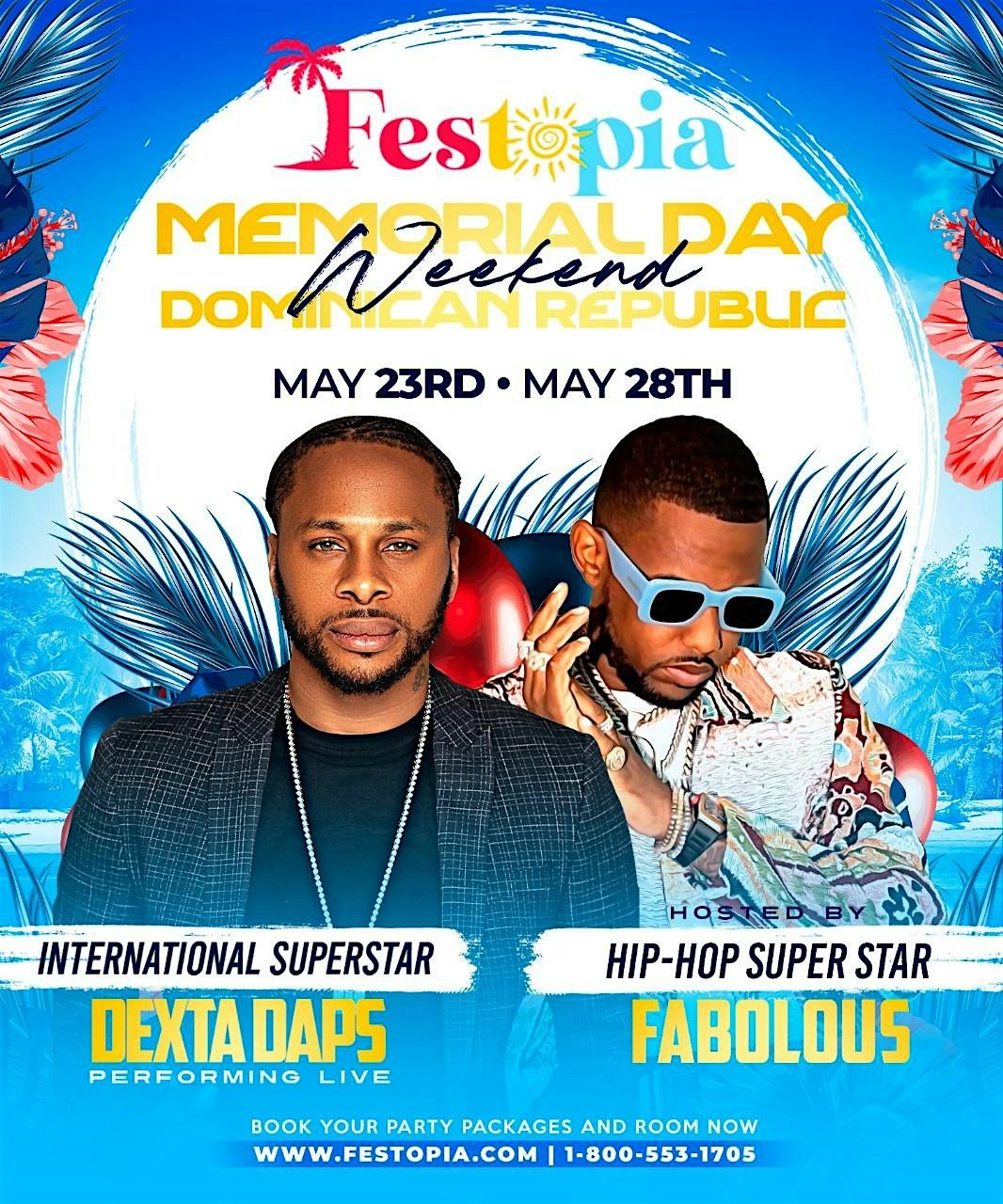 Festopia Sunday Pool Party With Dexta Daps Live All Black party, Xotica ...
