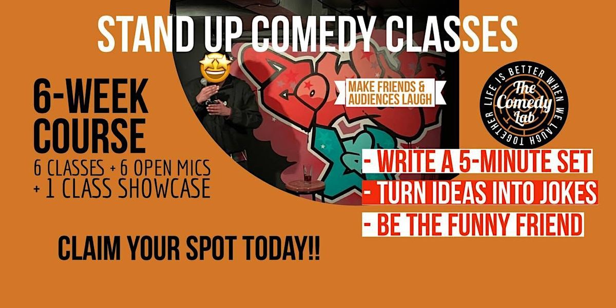 Stand Up Comedy Writing Course - Spring, The Comedy Lab at The Lab 416 ...