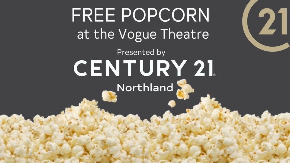 FREE Popcorn at the Vogue-Manistee, The Vogue Theatre, Manistee, 21 ...