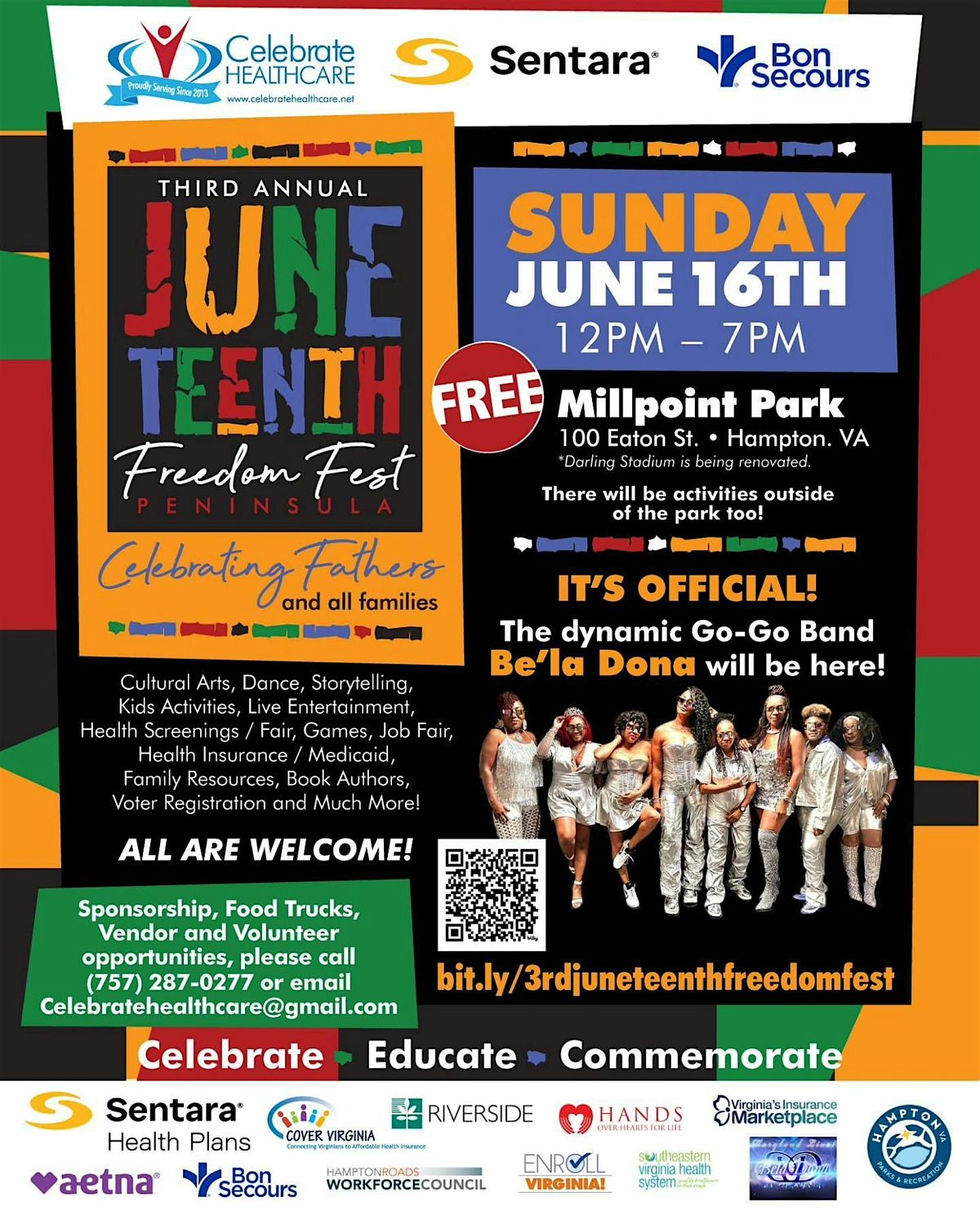 3rd Annual Juneteenth Freedom Fest -Celebration Fathers and All ...