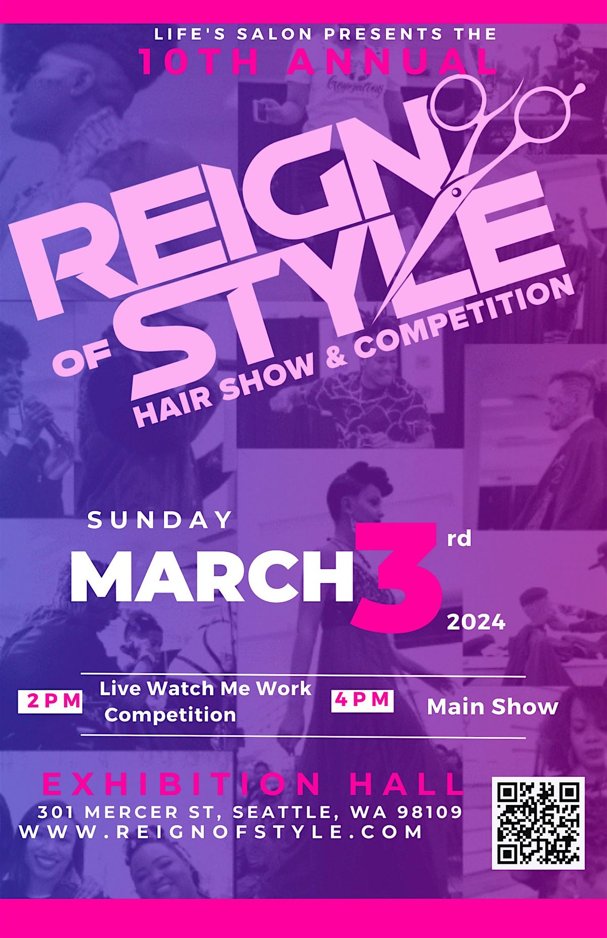 10th Annual Reign of Style Hair Show and Competition, Seattle Center ...