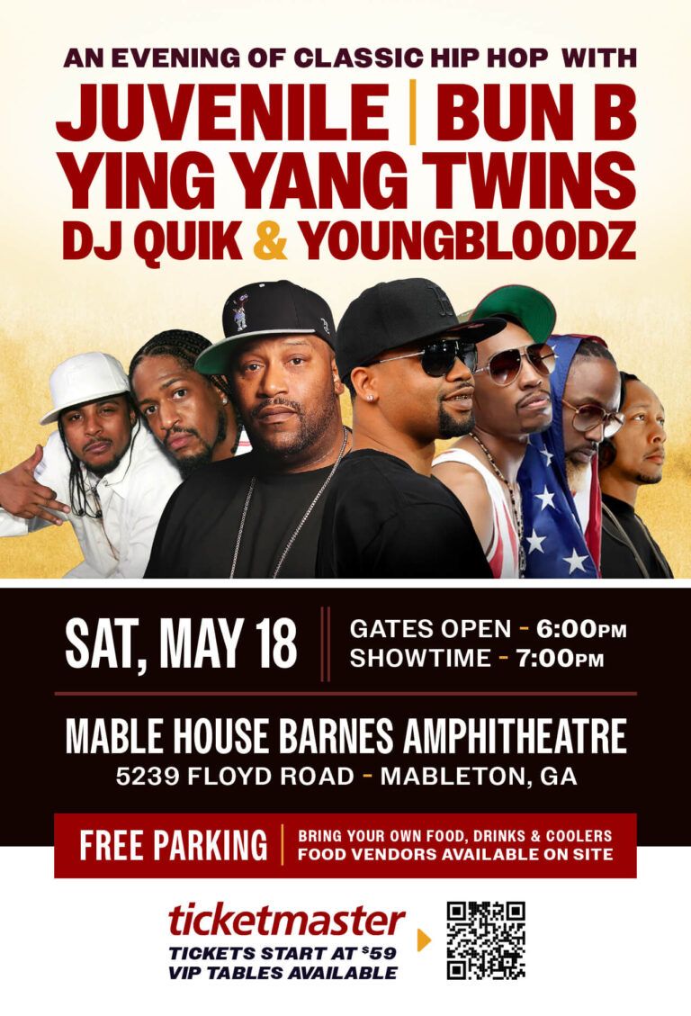 Juvenile Bun B DJ Quik & Ying Yang Twins, Mable House Barnes ...