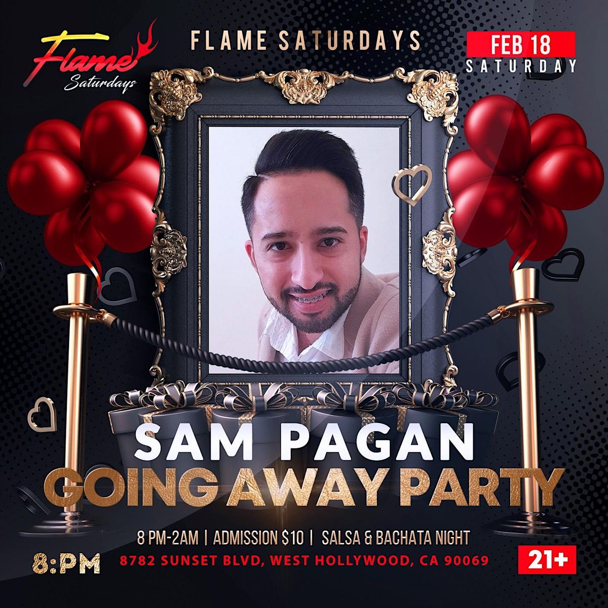 Farewell Party to Sam Pagan, State Social House, West Hollywood, 18 ...