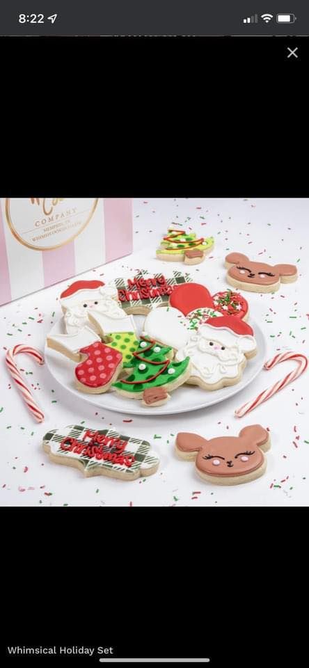 Santa at our store , Whimsy Cookie Co. Clemson, Seneca, 13 December ...