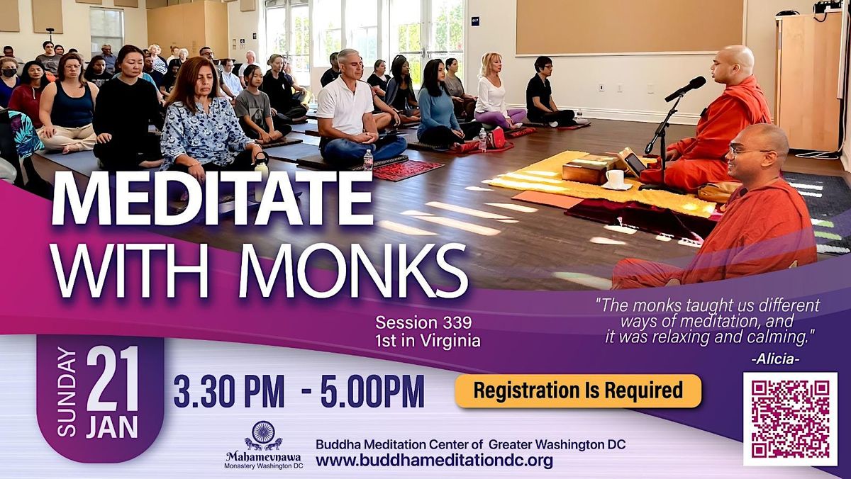 Meditate With Monk in Virginia - Mind and Body Relaxation with ...
