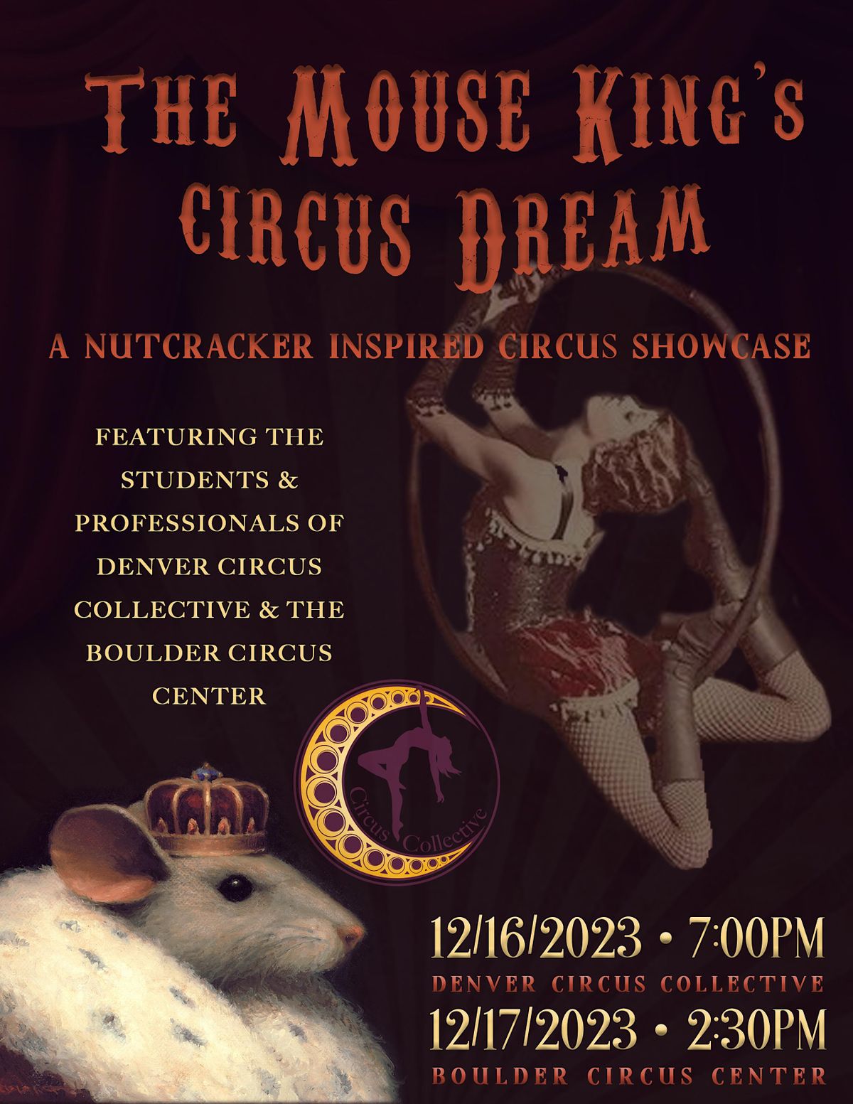 The Mouse King’s Circus Dream - Boulder Show, Boulder Circus Center, 17 ...