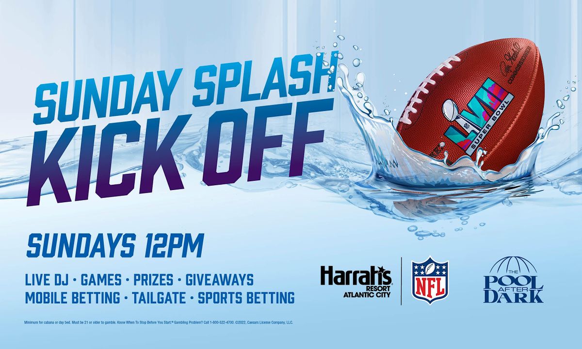 NFL Sunday Splash Pool Party - Harrahs AC Daylife, The Pool After Dark ...
