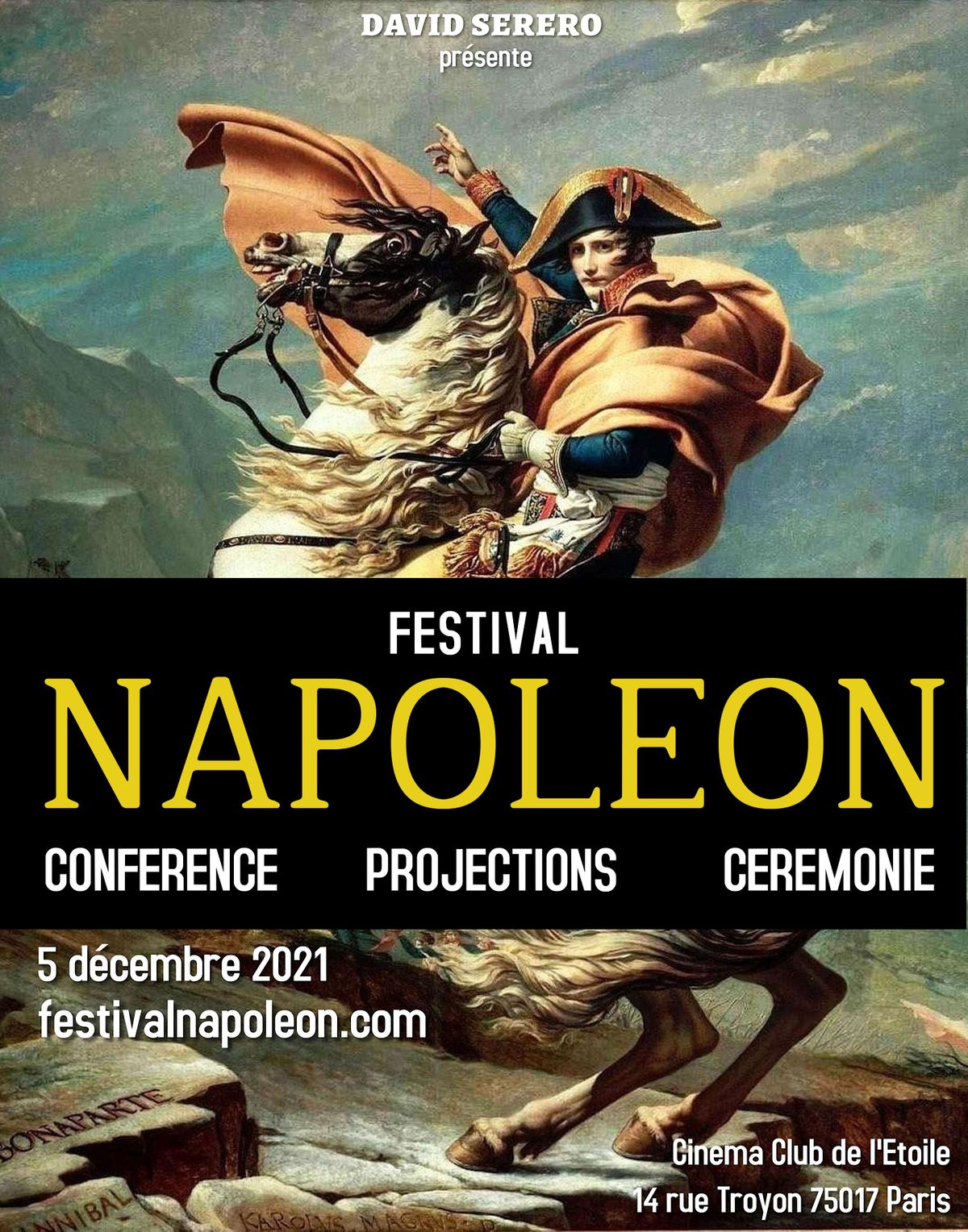 Festival Napoleon 2023, Club de l'Etoile cinéma, Paris, 5 February to ...