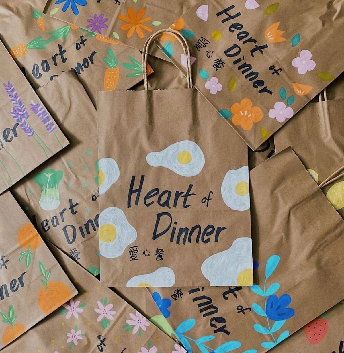 Dec. 20th - Heart of Dinner Bag Decorating Shift (TWO BRIDGES SITE), 80 ...