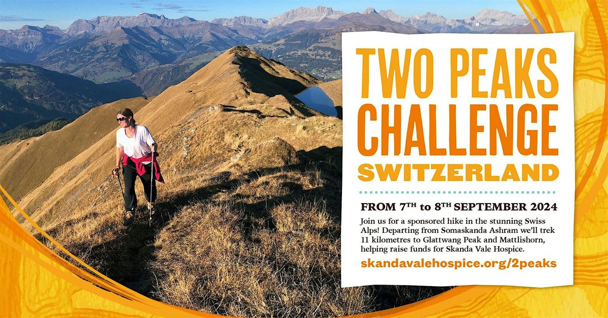 Two Peaks Challenge Switzerland, Somaskanda Ashram, Fideris, 7 ...