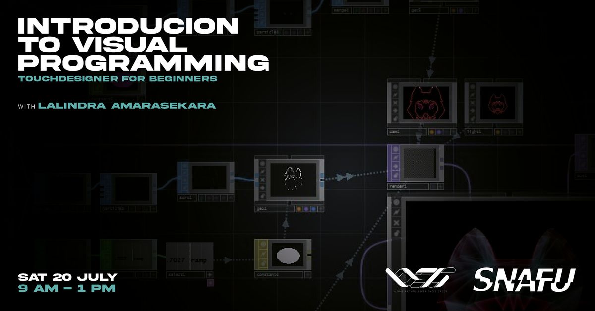 Introduction to Visual Programming, SNAFU, Colombo, 20 July 2024 | AllEvents