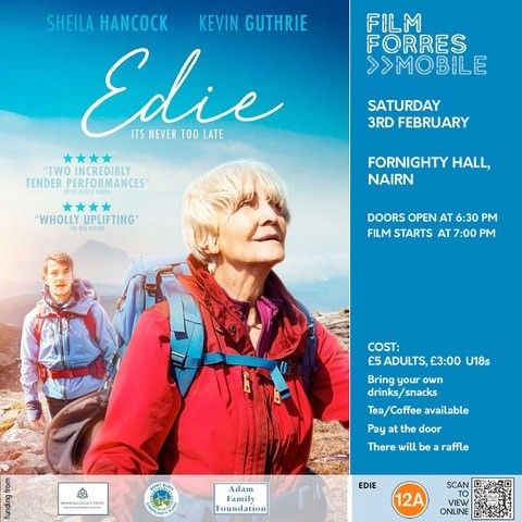 Film Night - Edie, Fornighty Hall Nairn, Forres, February 3 2024 | AllEvents.in