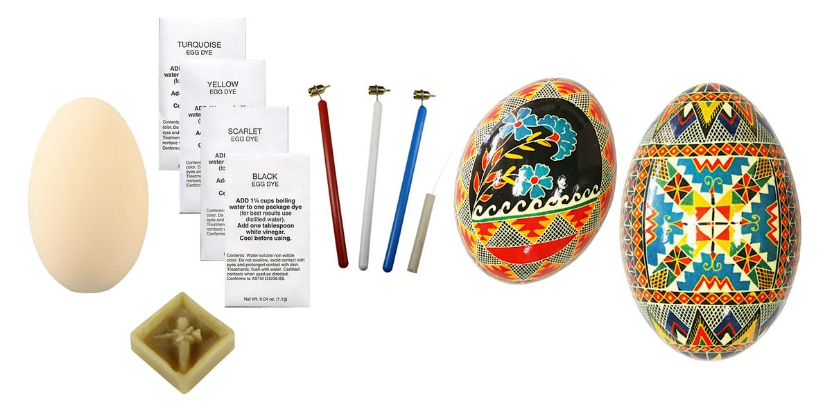 Ukrainian Pysanky (Wax-Resist) Easter Egg Workshops, Meininger Art ...