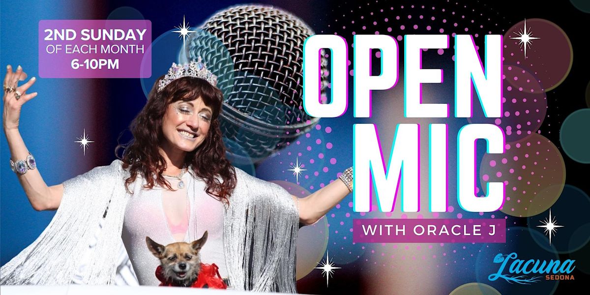 Open Heart Open-Mic: Hosted by Oracle J at Lacuna, Lacuna Kava Bar ...