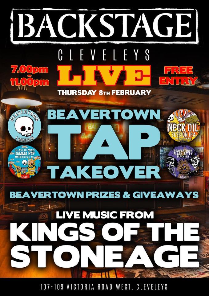 Beavertown TAP Takeover , Backstage Cleveleys, Fleetwood, 8 February ...