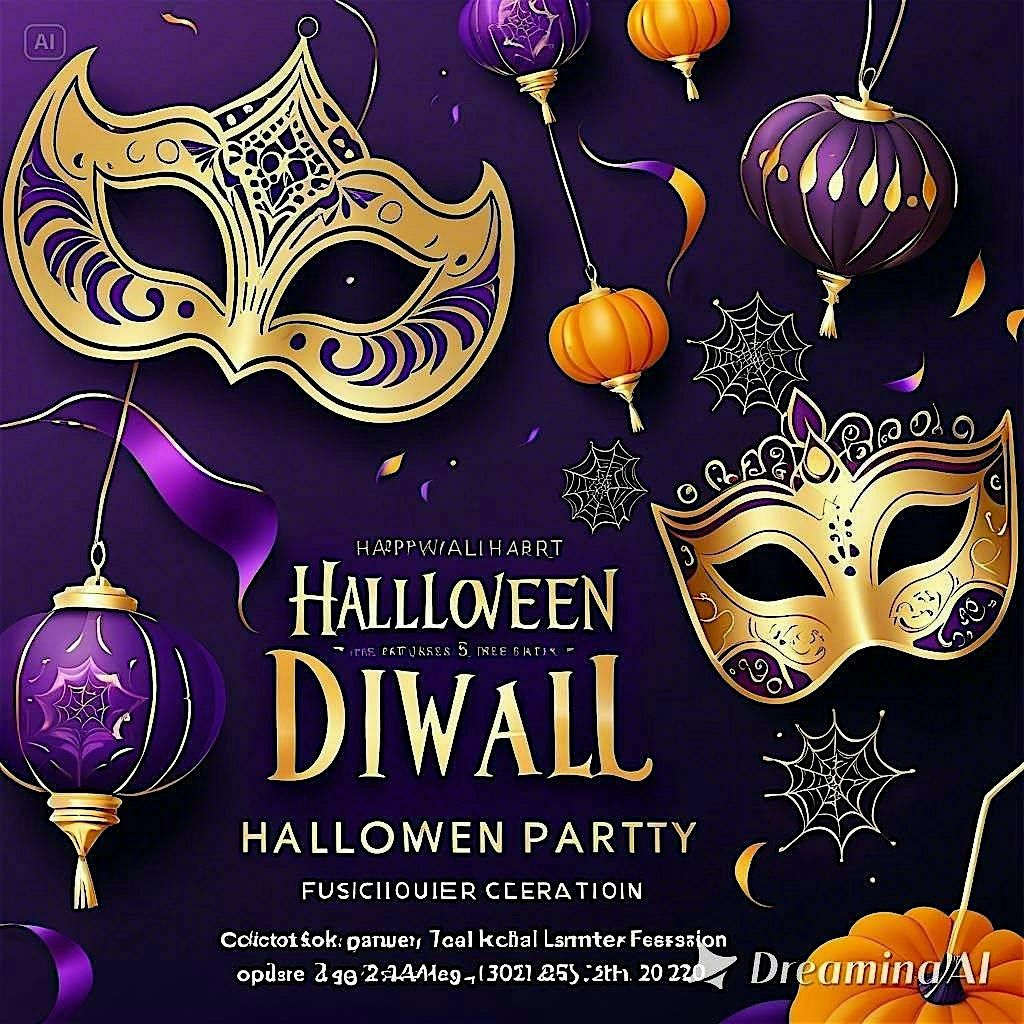 Lights and Frights - A Halloween Diwali Fusion Party!, Elegance ...