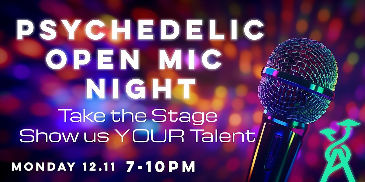 Psychedelic Open Mic Night, 222 E 46th St, New York, 14 November 2023 ...