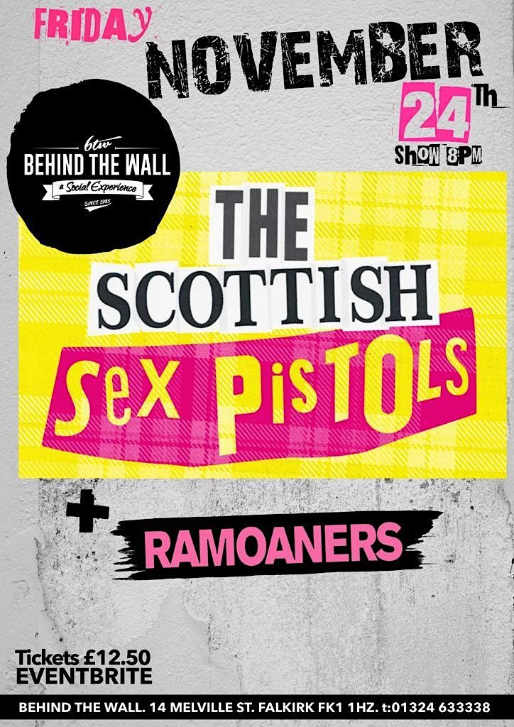 Scottish Sex Pistols + The Remoaners, Behind The Wall, Falkirk, 2 ...