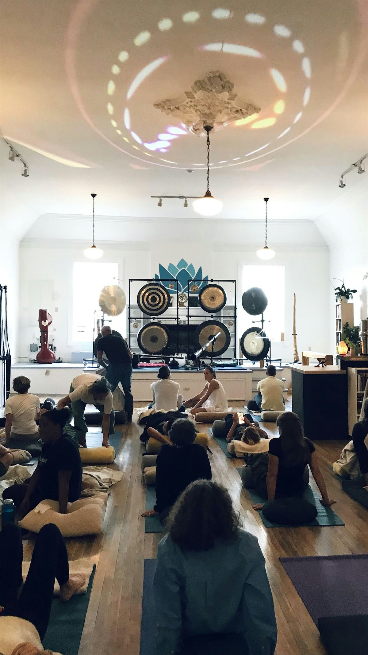 Sound Bath with Didgeridoo, Sitar and 8+ Gongs (private group of up to ...