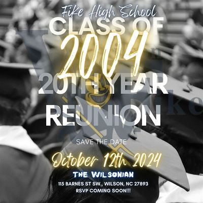 Class of 2004 20th Year Class Reunion, The Wilsonian Event Center in ...