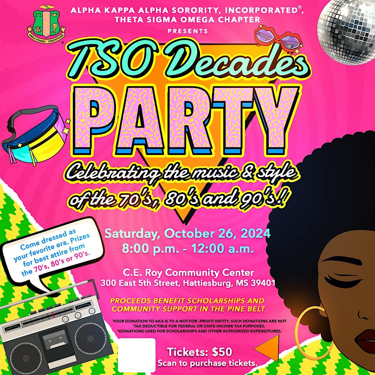 TSO Decades Party: Celebrating the Music & Style of The 70s, 80s & 90s ...