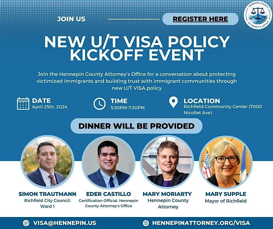 U&T Visa Presentation, Richfield Community Center, 25 April 2024 ...