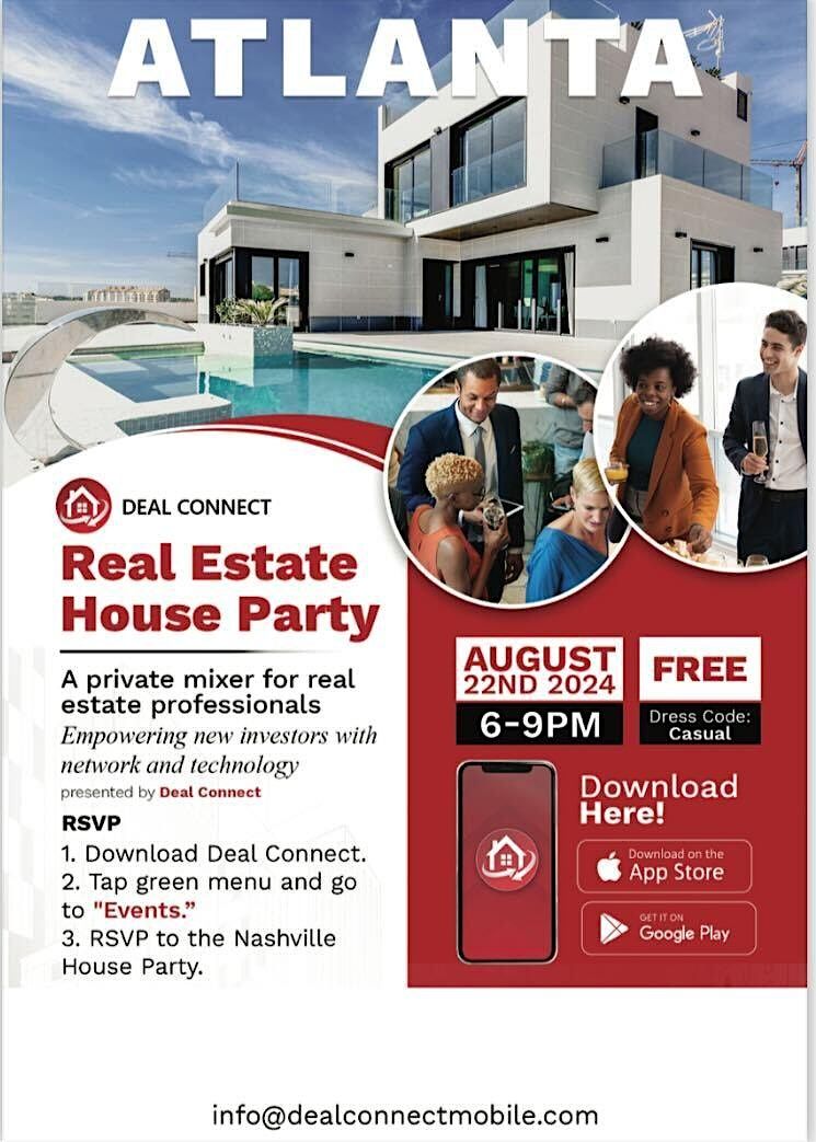 Atlanta Real Estate House Party, 75 Piedmont Ave NE #150, Atlanta, 22 ...