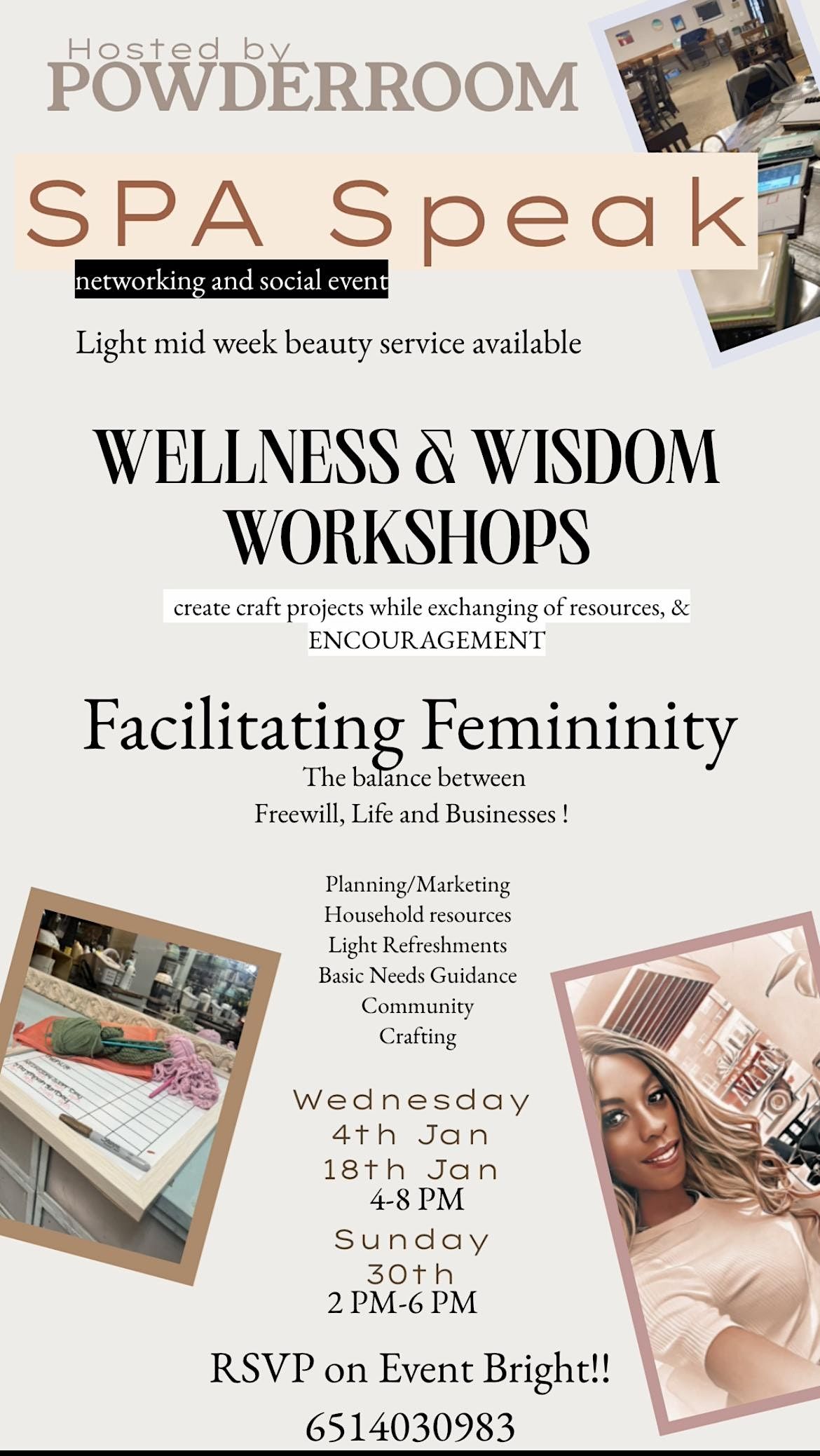 Wellness & Wisdom Workshops, Creators Space, Saint Paul, 25 October ...