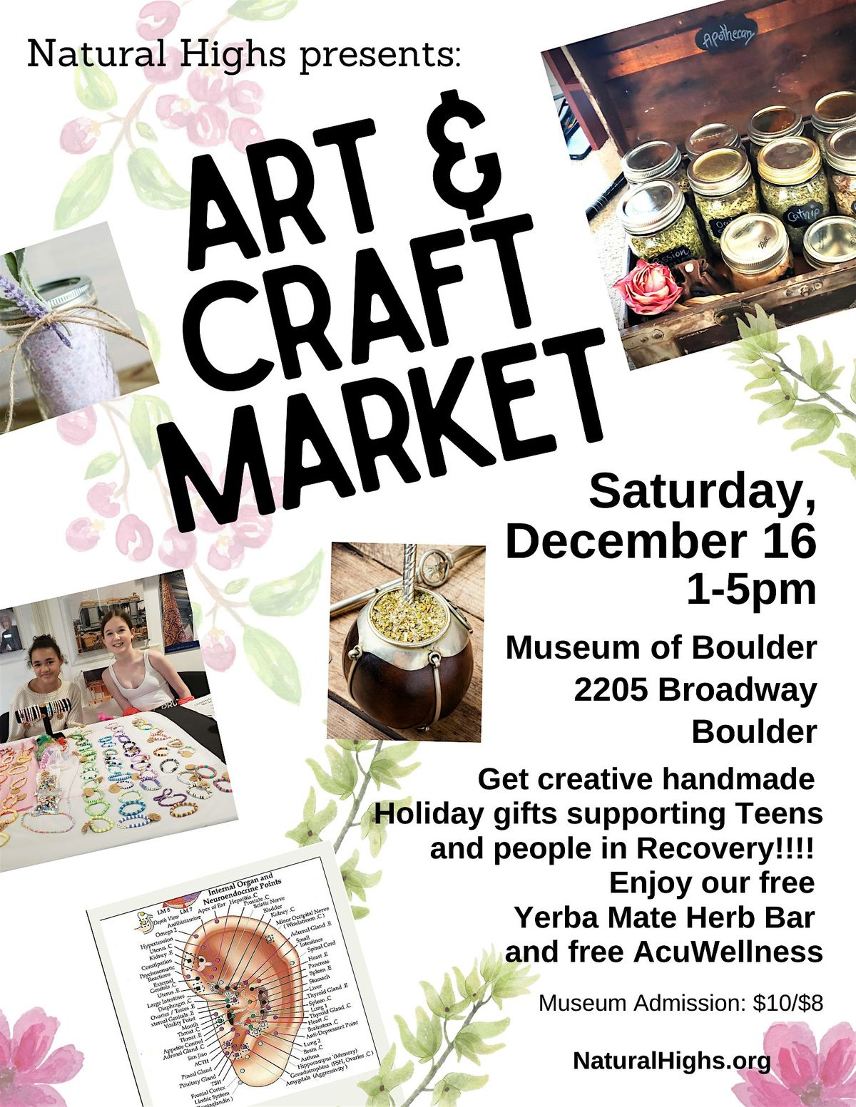 Natural Highs Winter Craft Market, The Museum of Boulder, 30 November ...