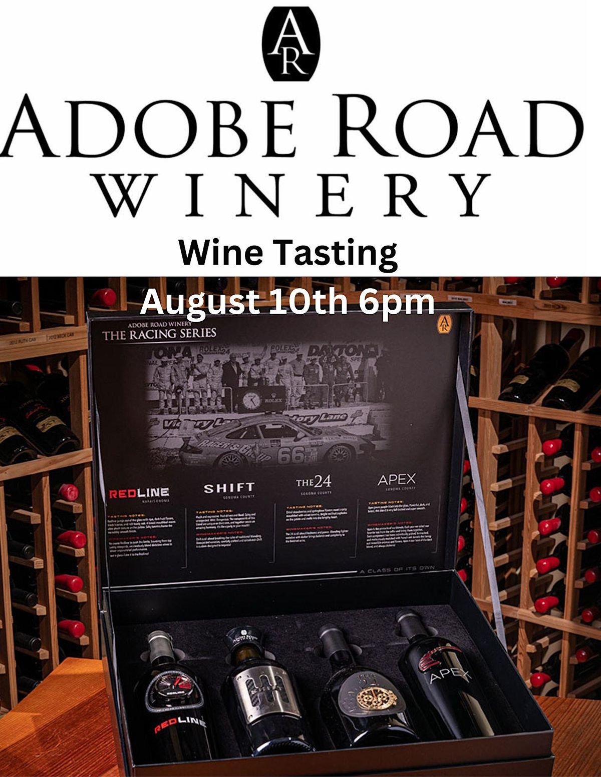 Wine tasting with Adobe Road Winery, 5640 2nd St, Long Beach, 10 August ...