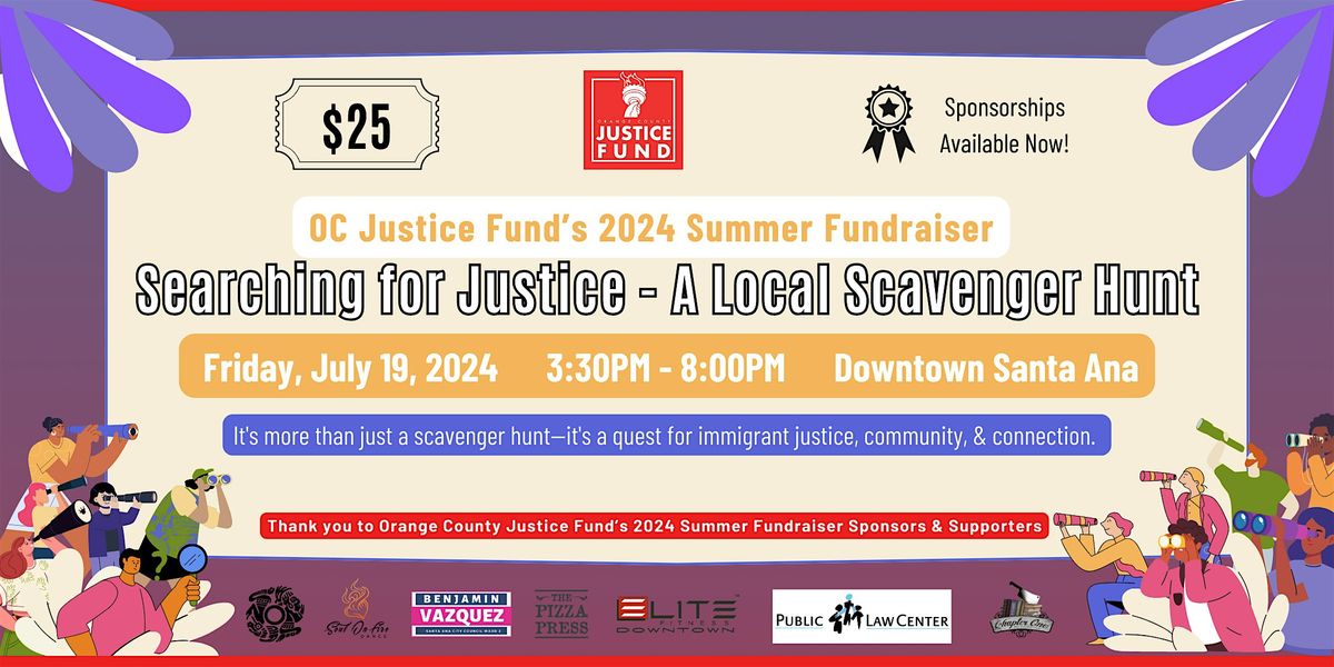 Searching for Justice - A Local Scavenger Hunt, Downtown, Santa Ana, 19 ...