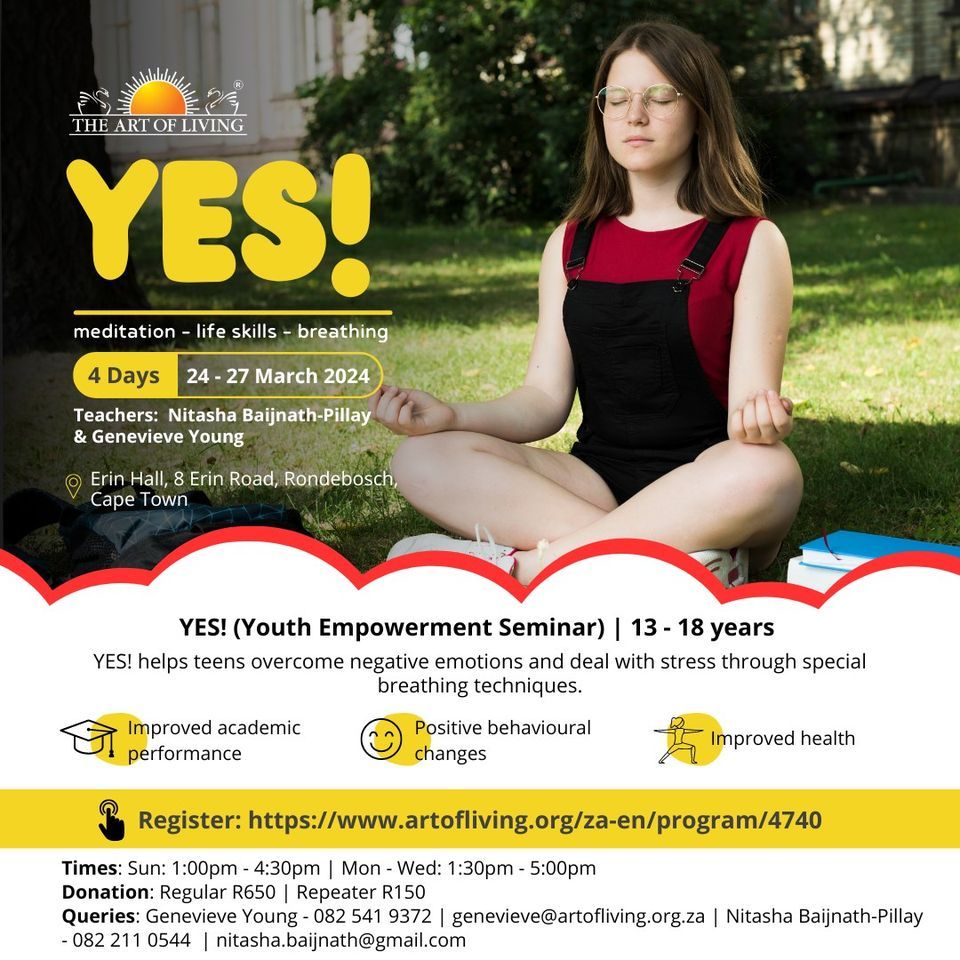 YES! (Youth Empowerment Seminar), Erin Hall Rondebosch, Cape Town, 24 ...