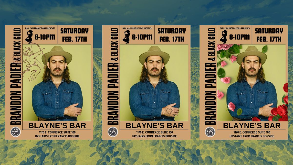 Brandon Padier & Black Gold: Harmonizing Hearts at Blaynes Honkytonk ...