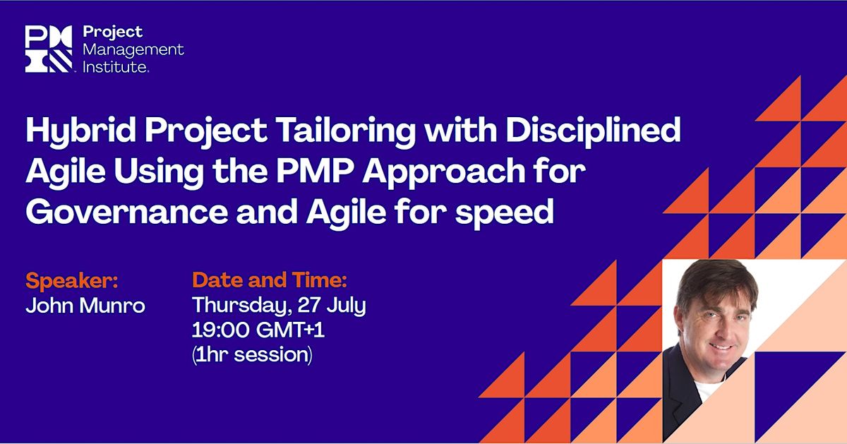 Hybrid Project Tailoring with Disciplined Agile Using the PMP Approach ...