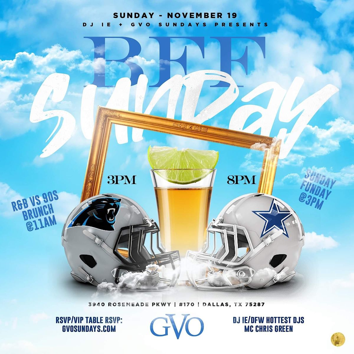 GVO Sundays, GVO Lounge & Bistro, Dallas, 10 December to 11 December ...