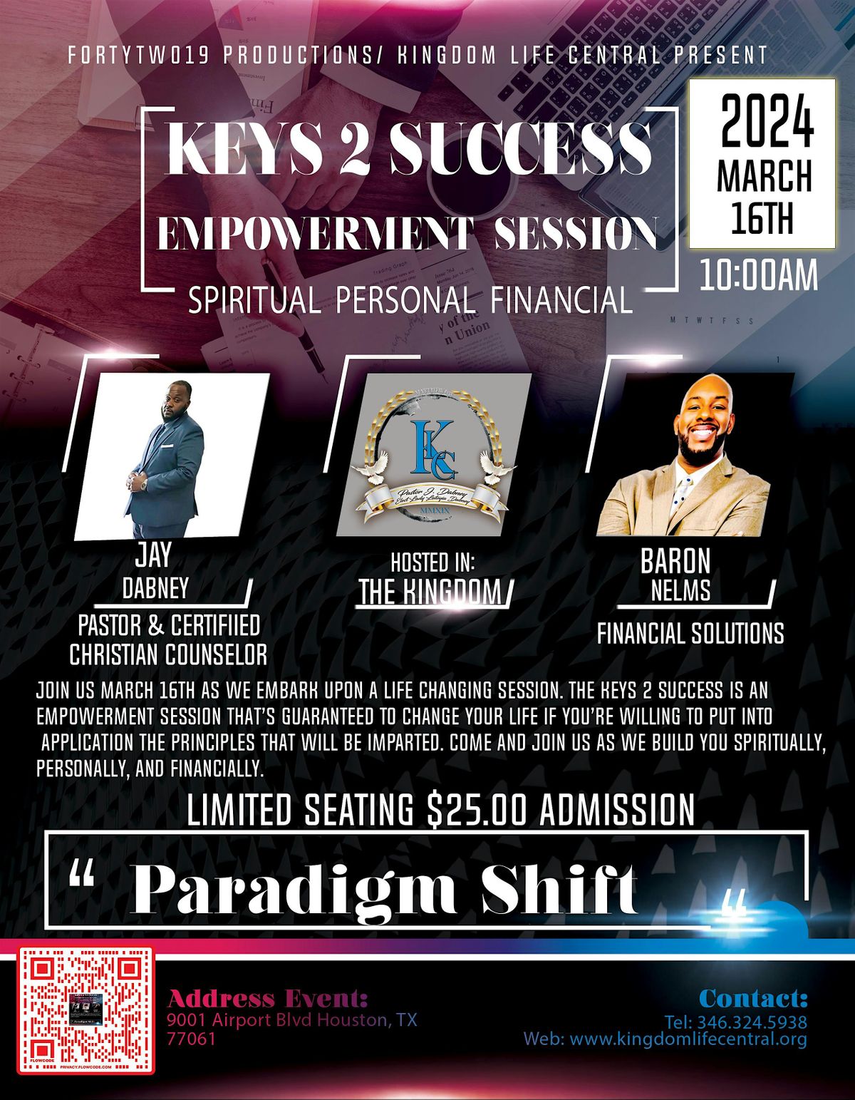 Keys 2 Success Empowerment Session, 9001 Airport Blvd ste 109, Houston ...