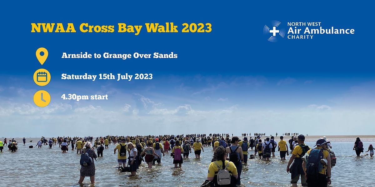 NWAA Cross Bay Walk 2023!, LA5 0HA, Arnside, 15 July 2023 | AllEvents.in
