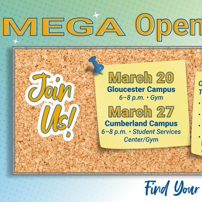 Rowan College South Jersey Spring 2024 Open House (Cumberland Campus ...