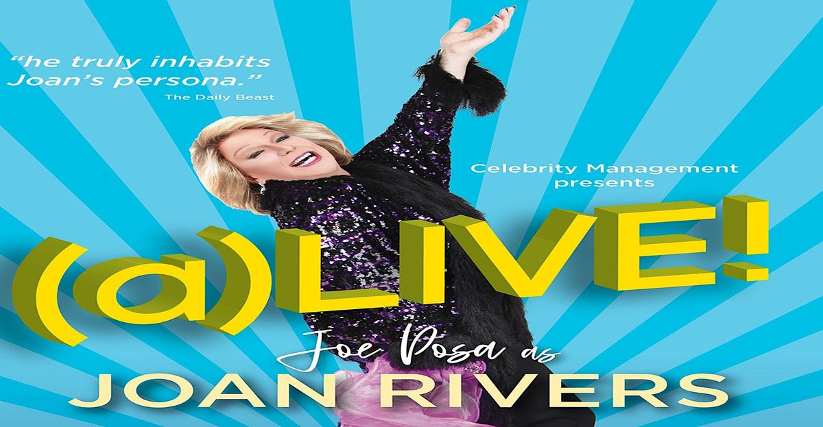 (a)LIVE Joe Posa as Joan Rivers July 10th, Diego's Bar Nightclub ...