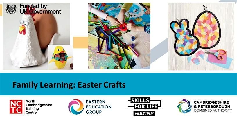Family Learning- Easter crafts 4-7 Collage Suncatcher and Easter ...