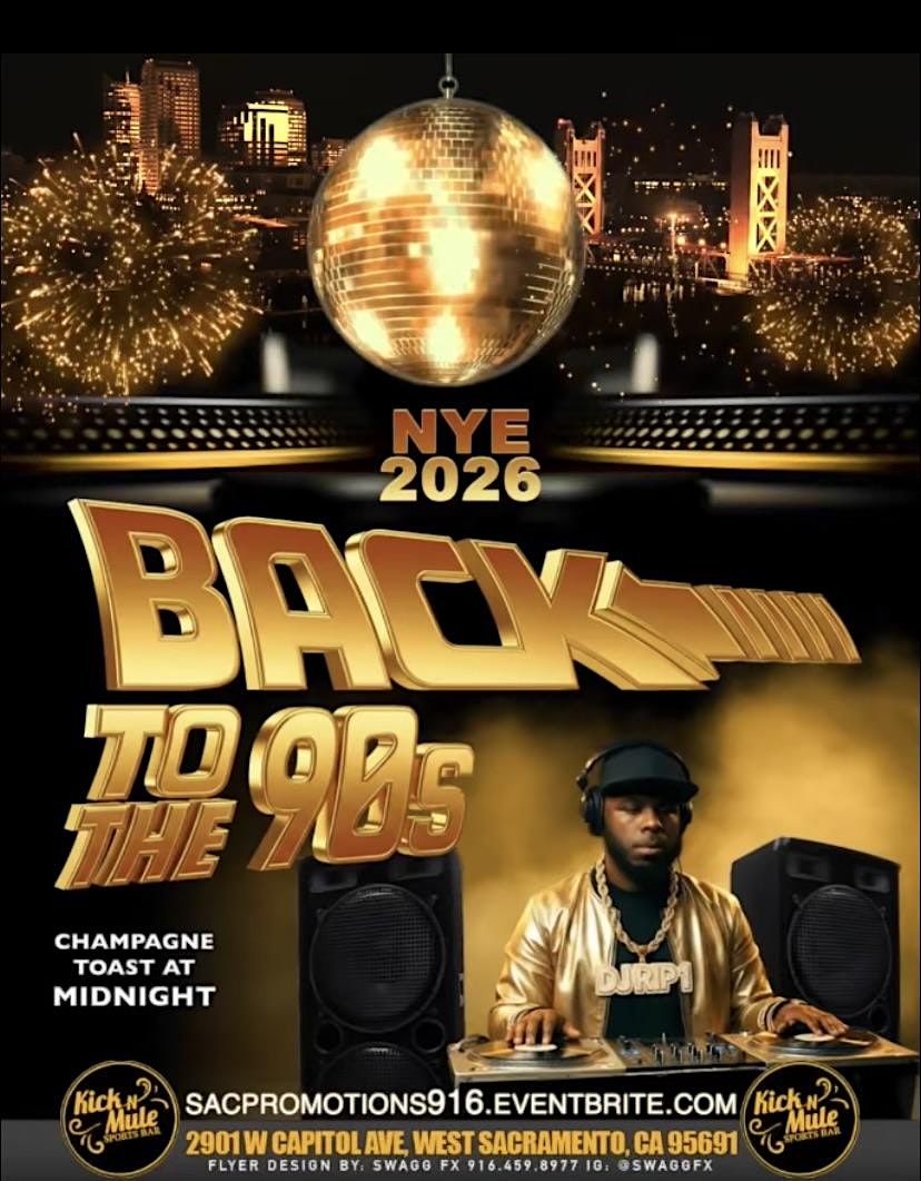 New Year’s Eve Back to the 90’s 2026, Kick'n Mule Restaurant and Sports ...