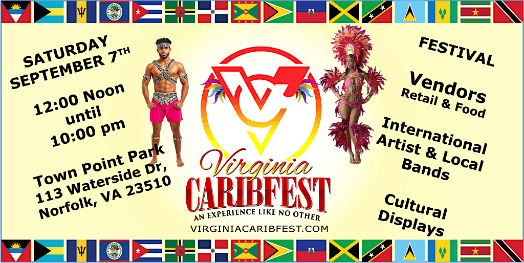 CARIBFEST 2024, 133 Waterside Dr, Norfolk, 7 September 2024 | AllEvents.in
