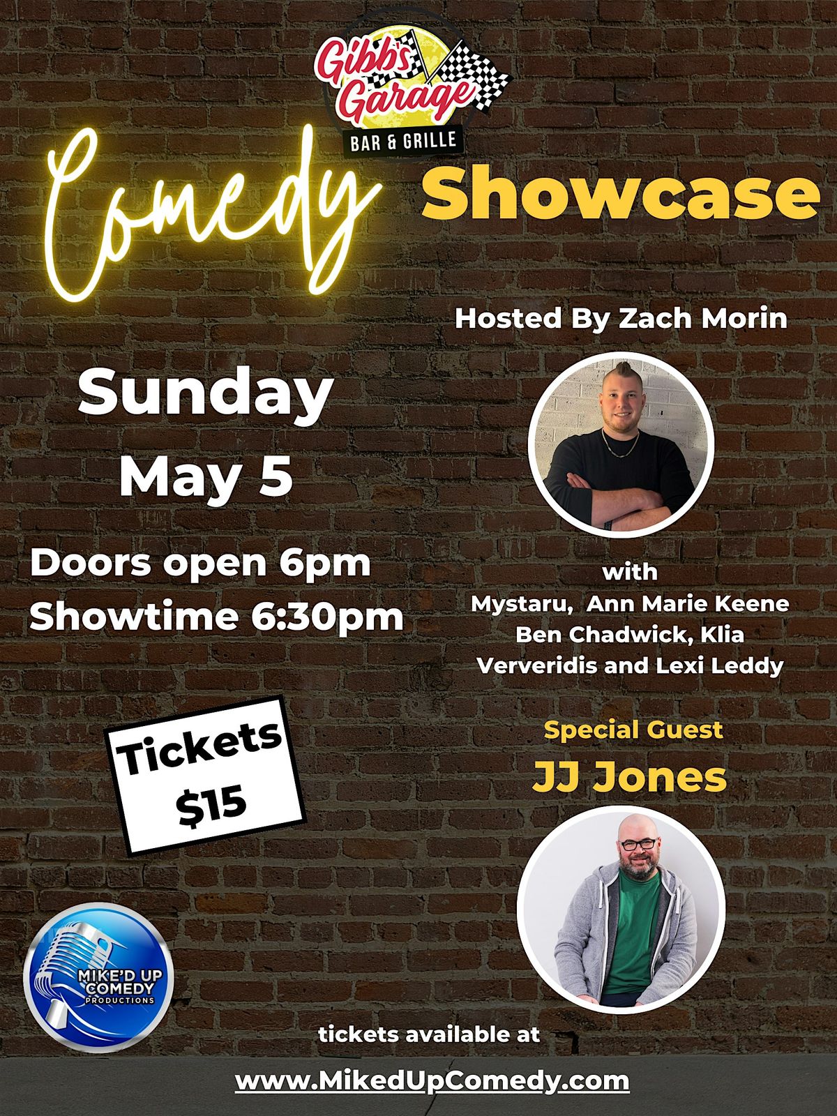 Gibbs Garage Comedy Showcase, Gibb's Garage Bar and Grille, Portsmouth ...
