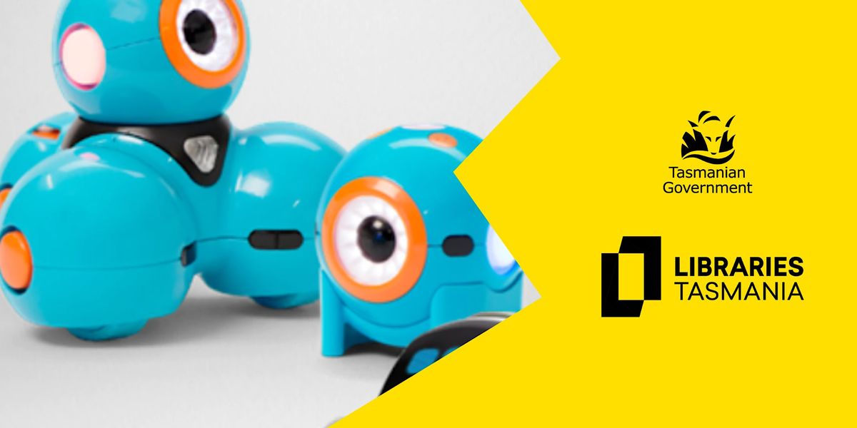 Kicking goals with Dash the Robot @Burnie Library, Burnie Library, 23 ...