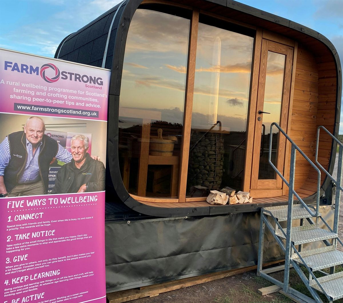 Drift Cafe Farmers Sauna Escape, Drift, North Berwick, 30 April 2024 ...