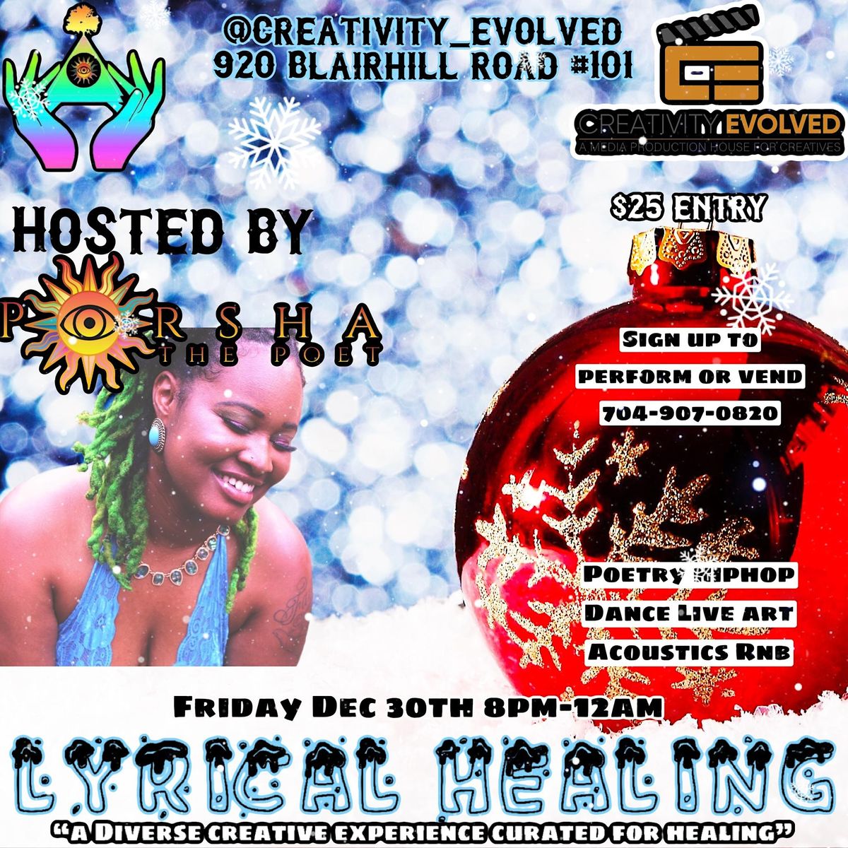 Lyrical Healing - “A Diverse Creative Experience Curated For Healing”, Creativity Evolved ...