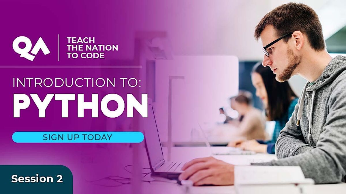 Introduction to Python Programming by Teach The Nation to Code, September 23 2023 | Online Event ...