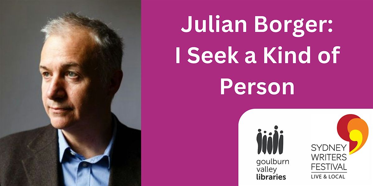SWF - Live & Local - Julian Borger at Euroa Library, Euroa Library, 23 ...