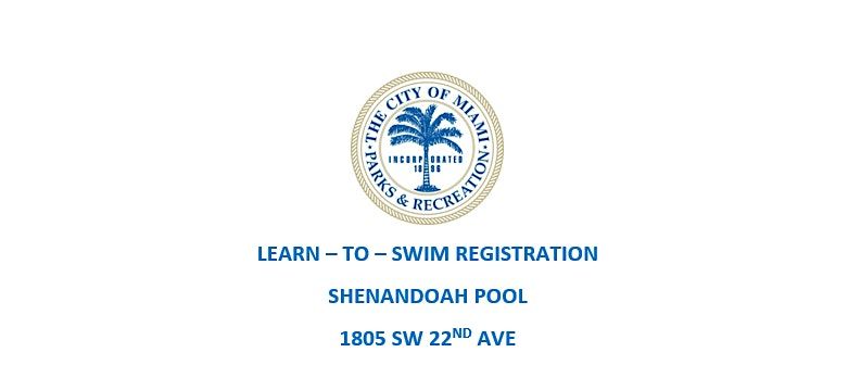 Shenandoah Pool Preschool Aquatics Mon/Wed (5:30pm - 6:00pm) December ...